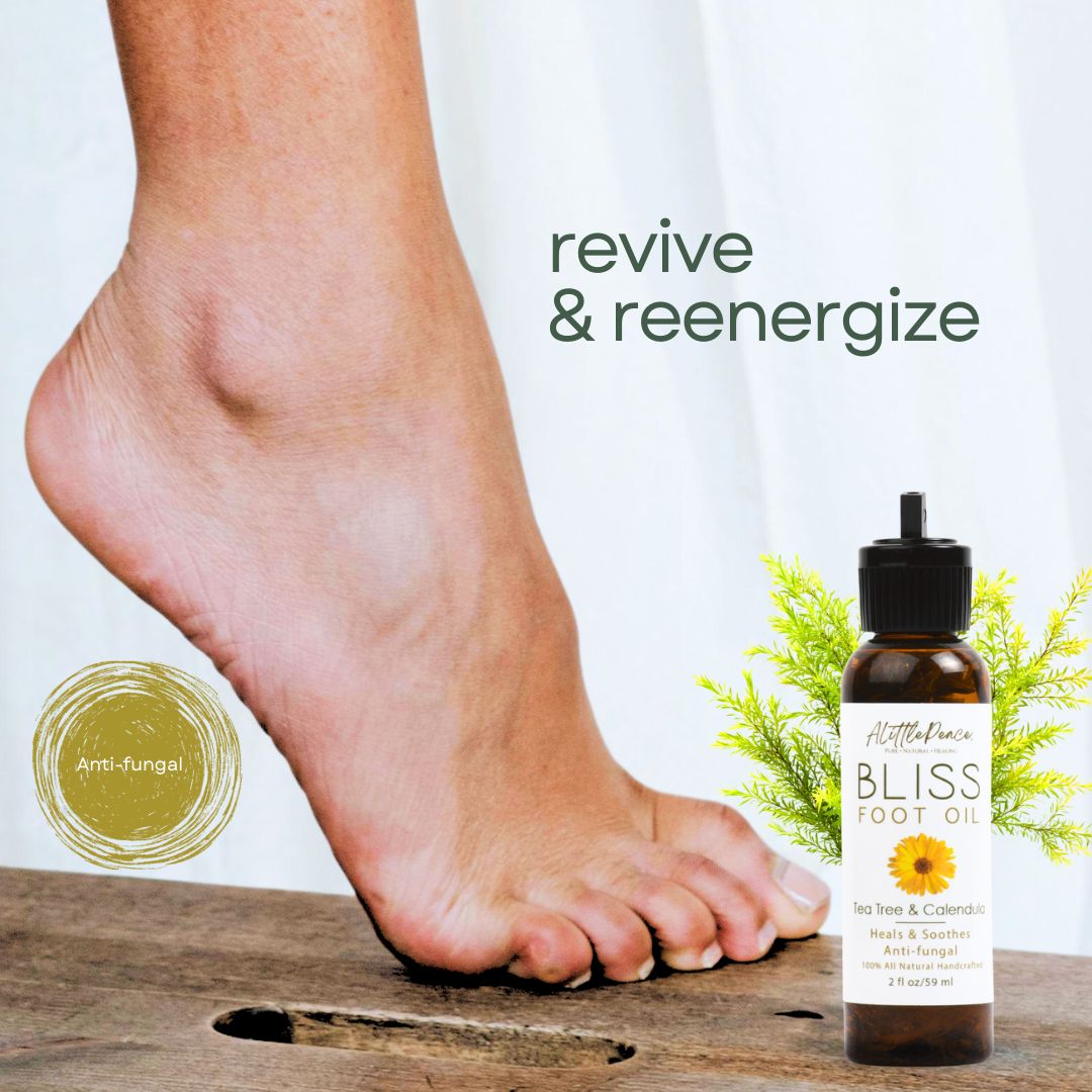 Bliss Foot Oil w/Tea Tree & Calendula – ALittlePeace
